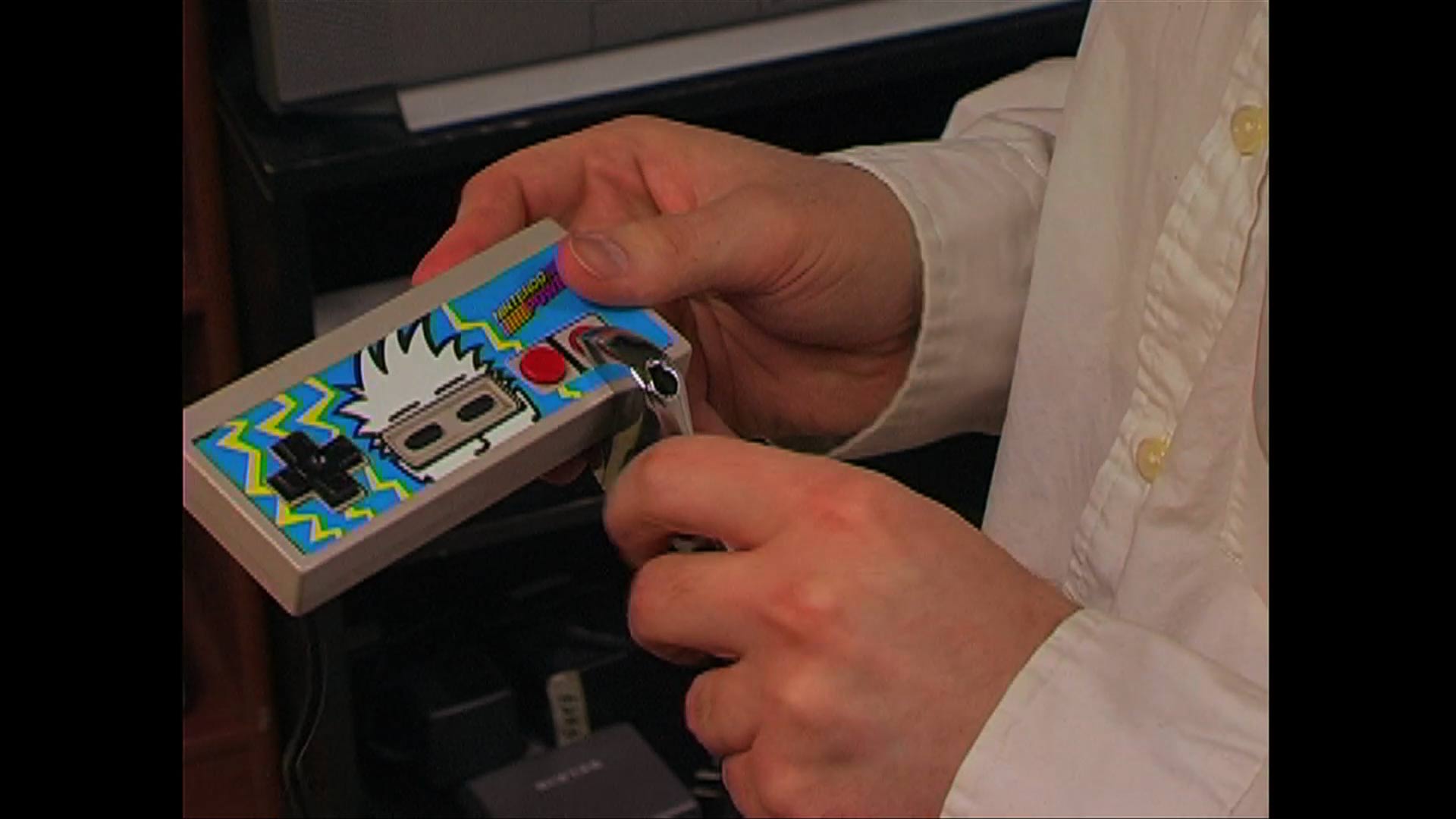 Anyone else like NES controller overlay stickers? : r/gamecollecting